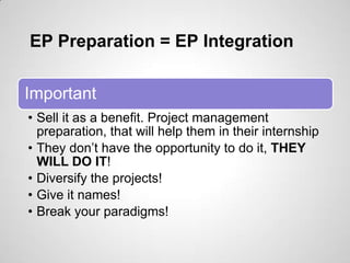 Reintegration campaign | PPTX
