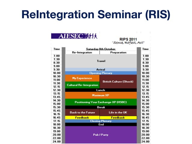 AIESEC Reintegration process | PDF