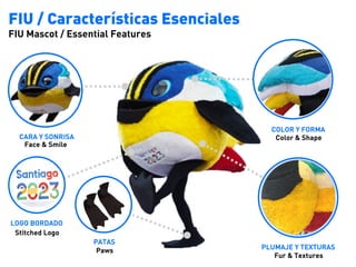 Reinvención FIU - Mascota de los Juegos Panamericanos Santiago 2023 | PPT