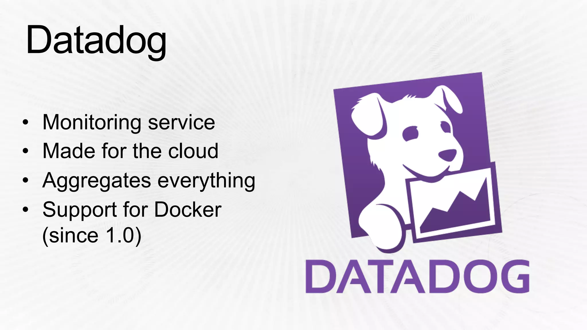 Running & Monitoring Docker at Scale | PDF | Cloud Computing | Internet