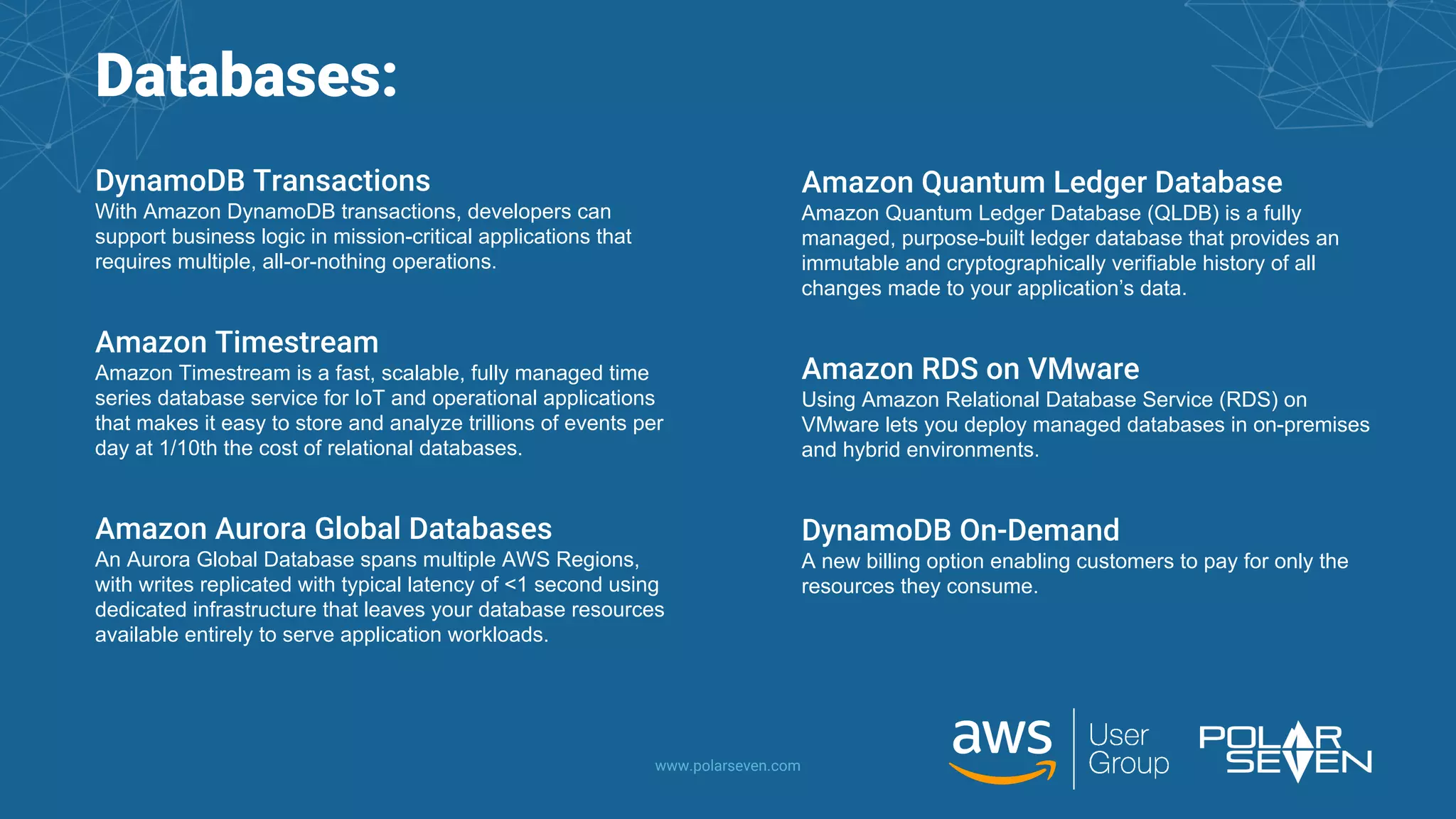 AWS Reinvent Recap 2018 | PDF