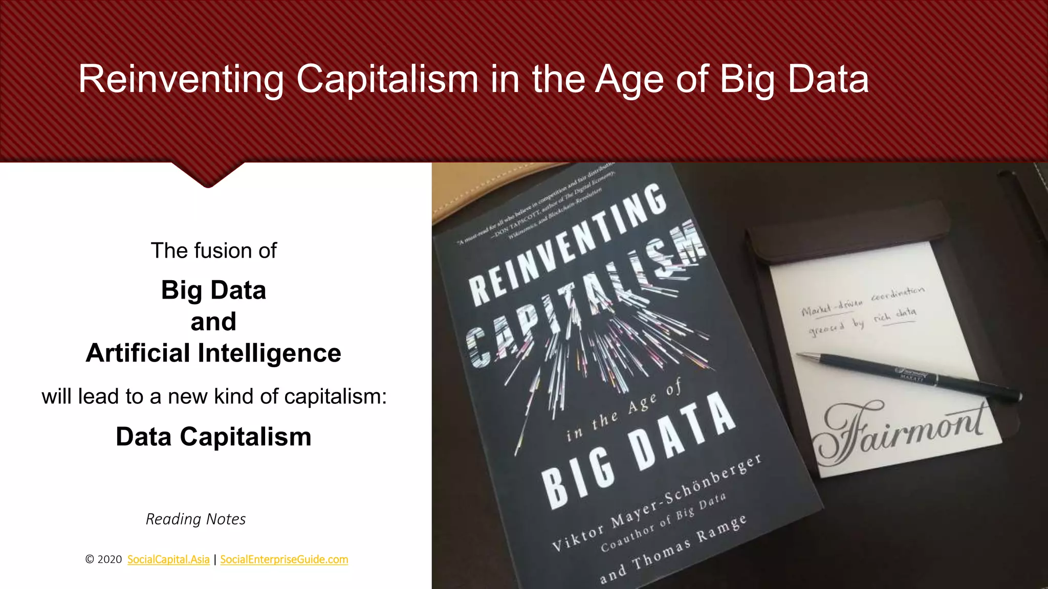 Reinventing Capitalism In The Age of Big Data (Reading Notes) | PPTX