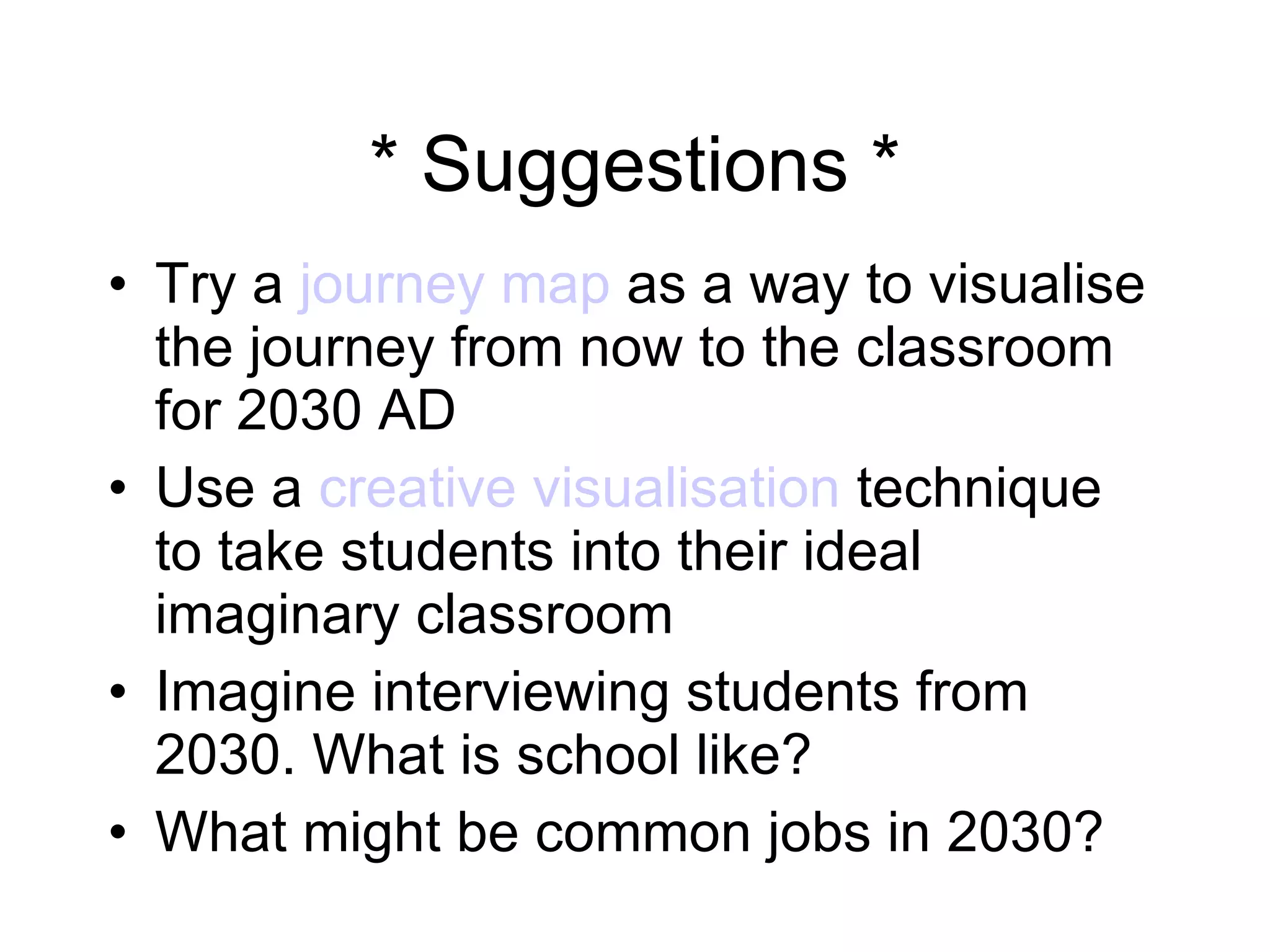 Reinventing School - the classroom | PPT | Education