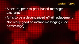 Reinventing anon email | PPT