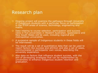 Reinventing another Unaipon: Indigenous science leaders for the future ...