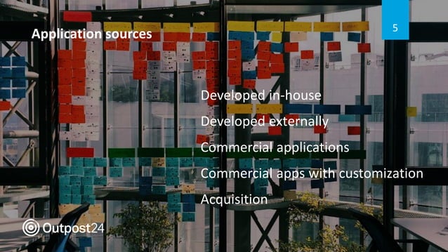 Outpost24 Webinar - Creating a sustainable application security program to drive growth | PPT