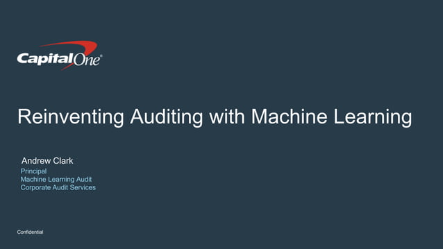 Reinventing Auditing with Machine Learning | PPT