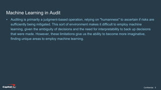 Reinventing Auditing with Machine Learning | PPTX