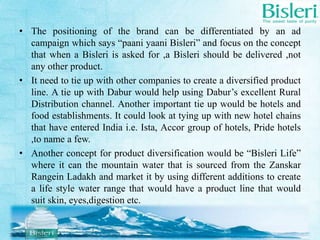 Reinventing bisleri | PPTX