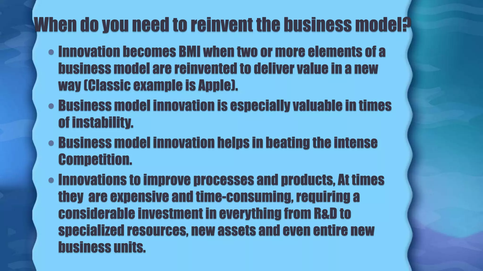 Reinventing the Business Model | PPT