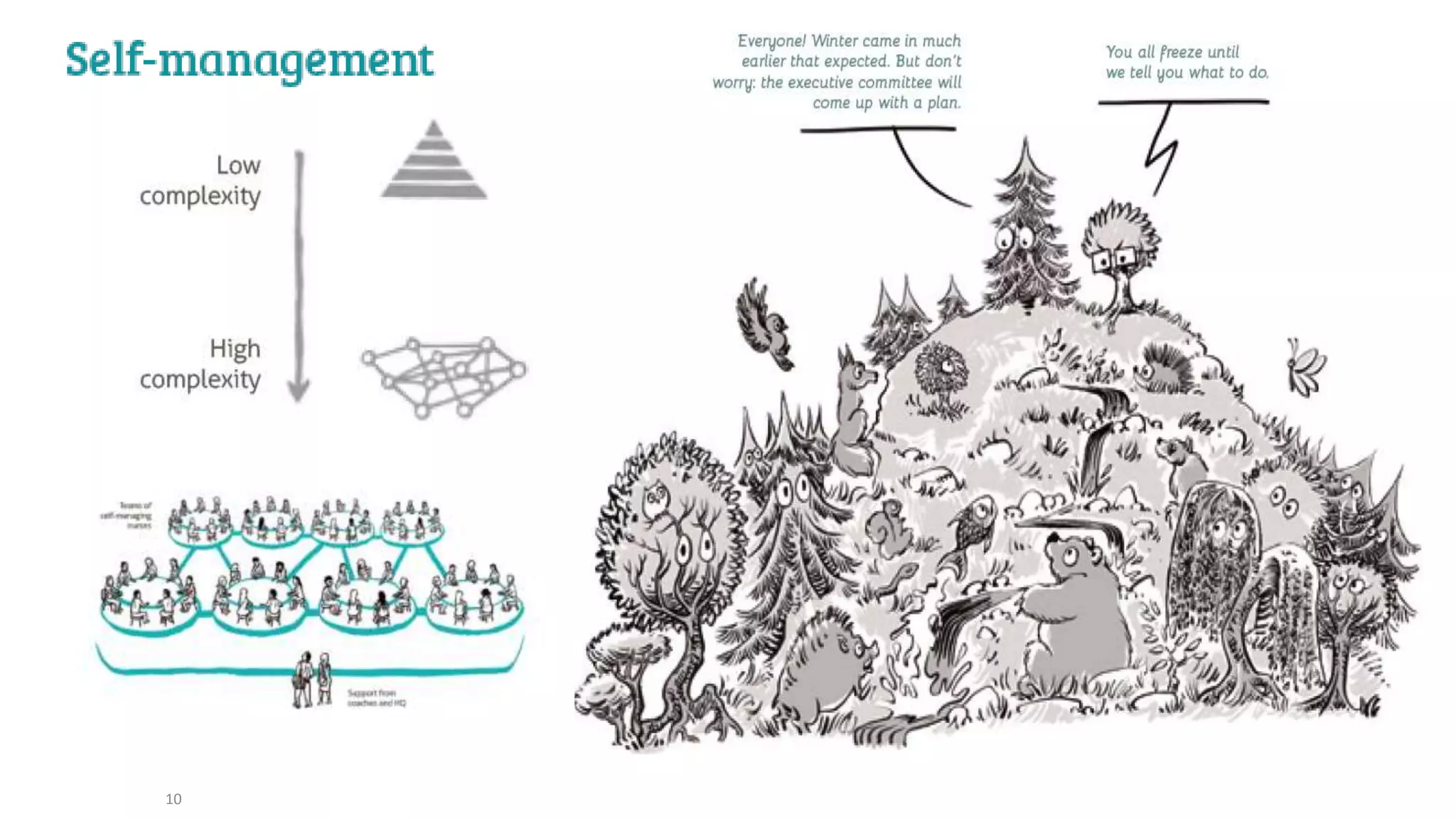 Reinventing organizations illustrated ppt | PPTX