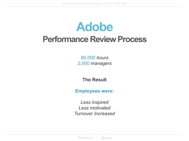 Reinventing Performance Management - How to do it right | PPT