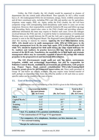 Reinventing the Indian Audit & Accounts Service | PDF