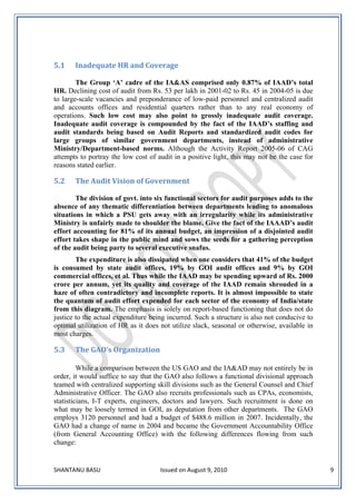 Reinventing the Indian Audit & Accounts Service | PDF
