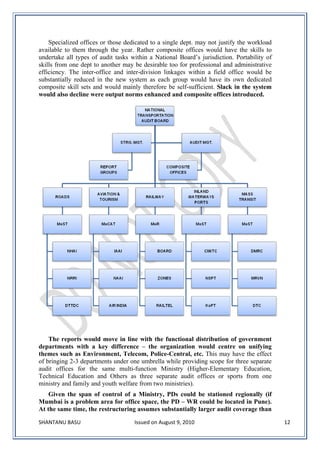 Reinventing the Indian Audit & Accounts Service | PDF