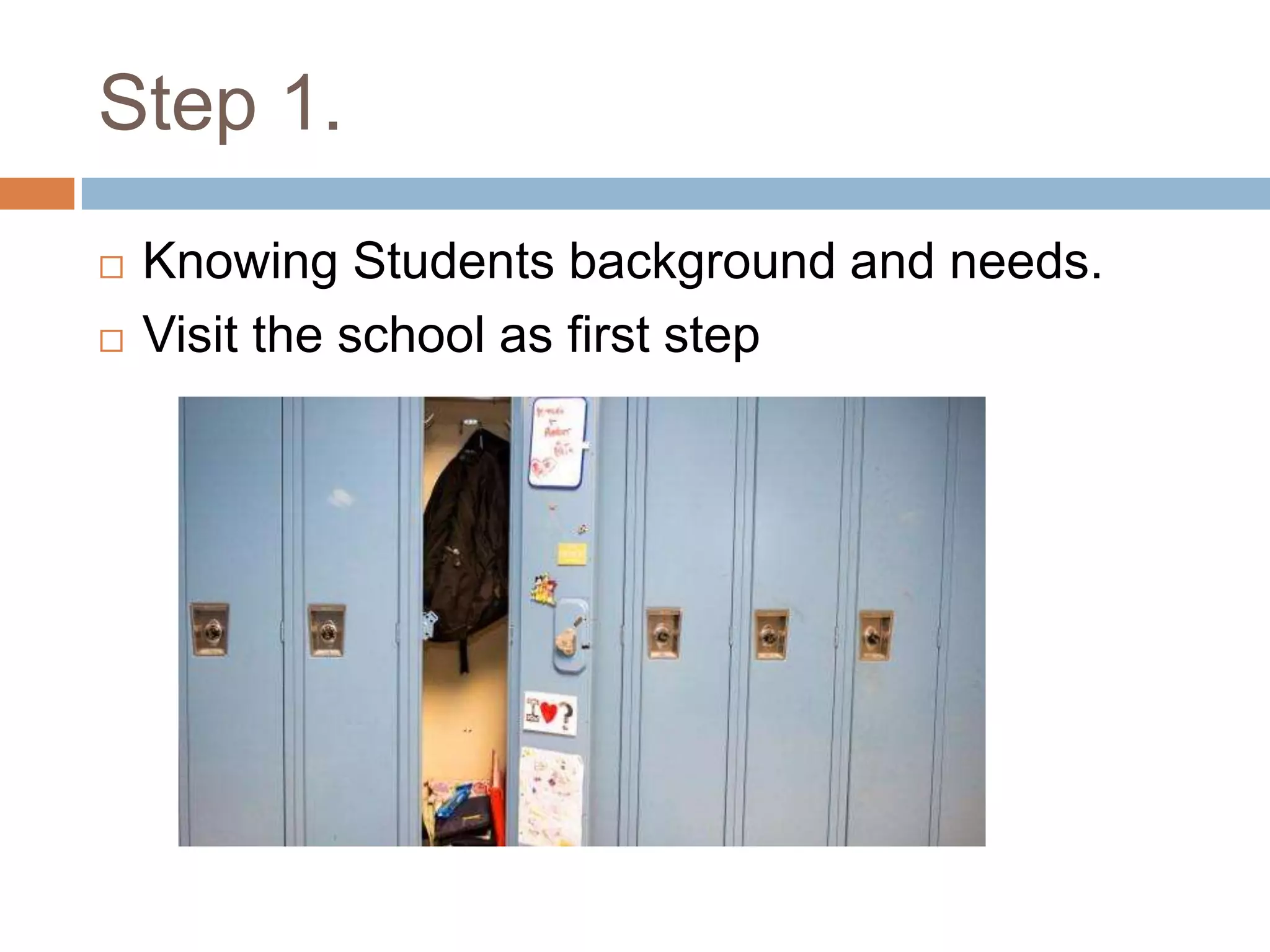 Reinventing the locker use | PPT