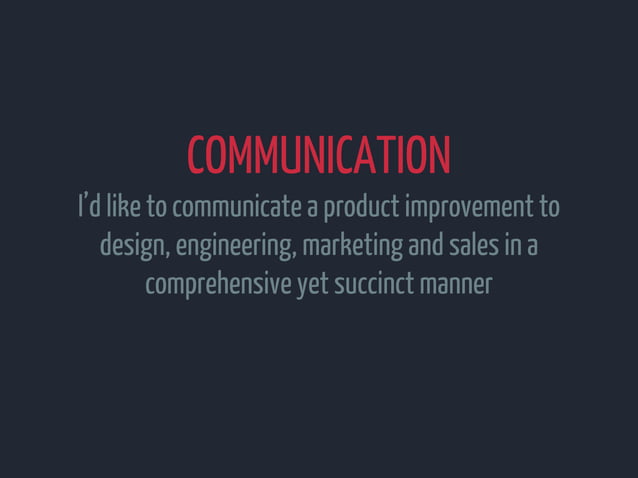Reinventing the Product Spec | PPT Reinventing the Product Spec | PPT