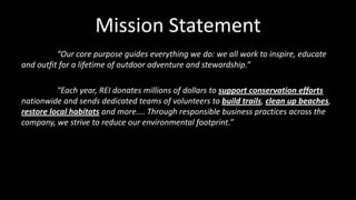 REI - CRM Improvements (case study) | PPT