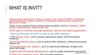 REIT and InvIT in India by Dr Purushottam Arvind Petare .pptx