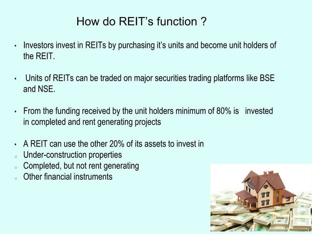 Reits in india | PPTX