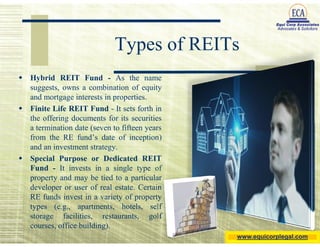 REITs- A new KICK for Real Estate | PDF | Real Estate Industry | Industries