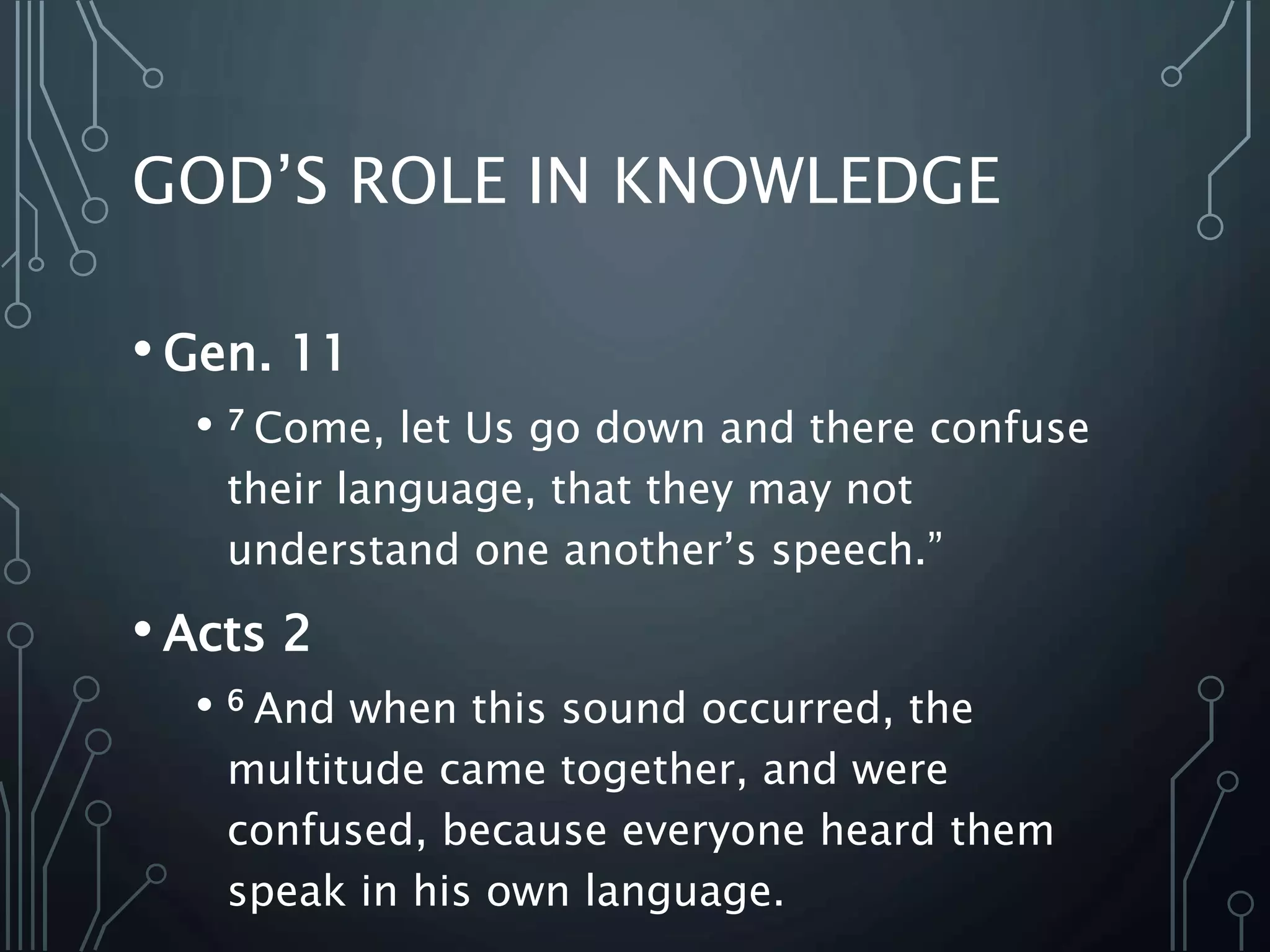 Rejecting Knowledge | PPT