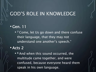 Rejecting Knowledge | PPT