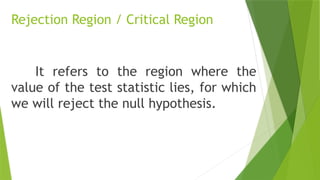 Rejection-Region.pptx.............................. | PPTX