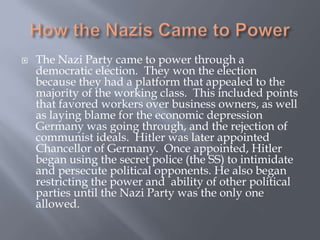 Rejection of liberalism | PPTX