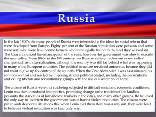 Rejection of liberalism in germany and russia | PPTX