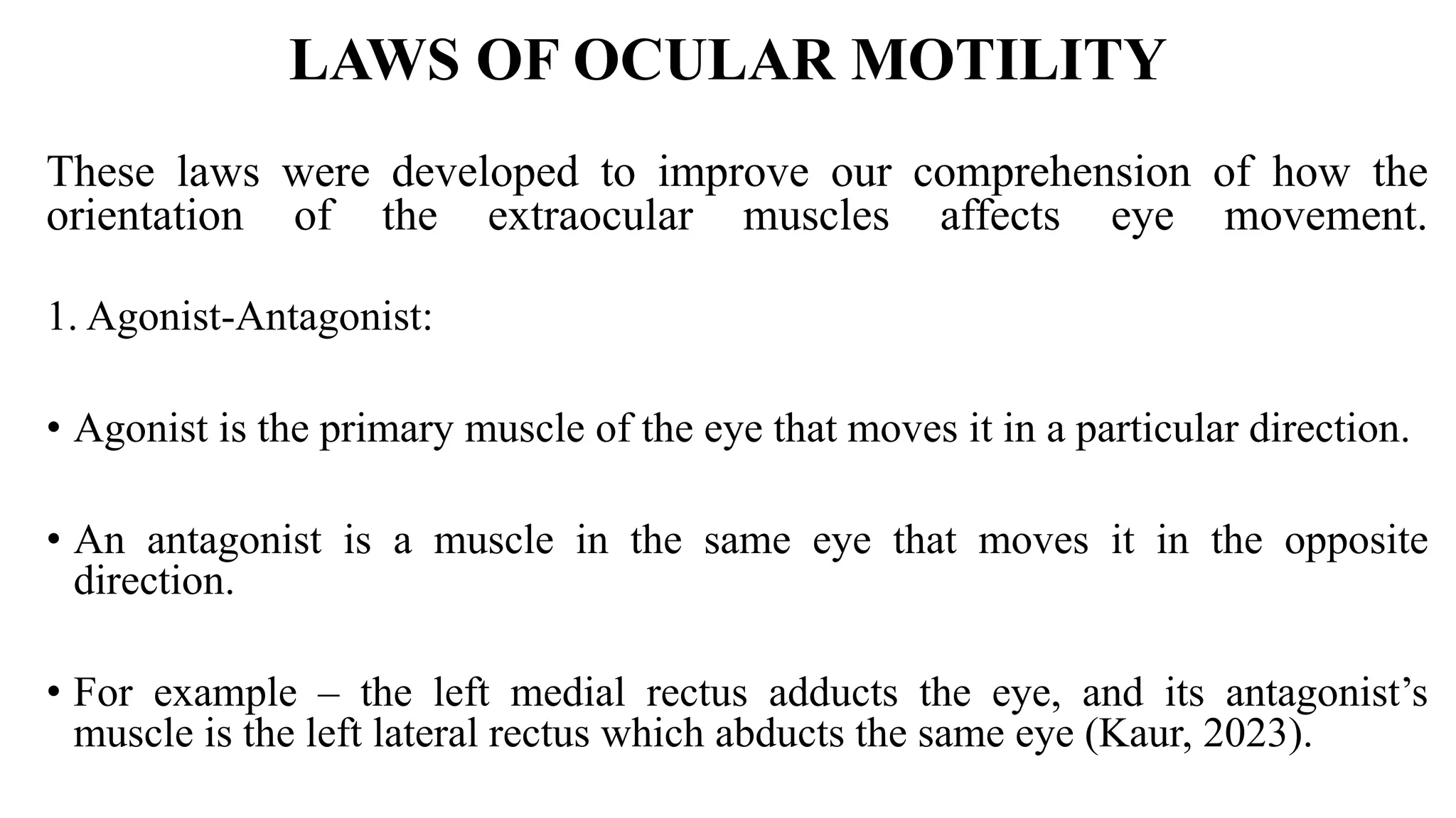 OCULAR MOTILITY, OCULAR MOVEMENT OF THE EYE .pptx