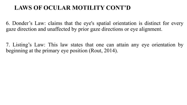 OCULAR MOTILITY, OCULAR MOVEMENT OF THE EYE .pptx