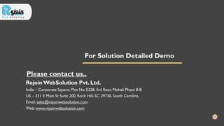 Rejoin E-learning Solution Overview | PPT