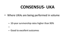 HTO vs UKA in unicompartmental OA Knee | PPTX