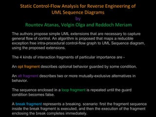 Rejunevating software reengineering processes | PPT | Computer Software and Applications | Computing