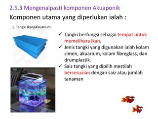 Reka bentuk akuaponik | PPTX