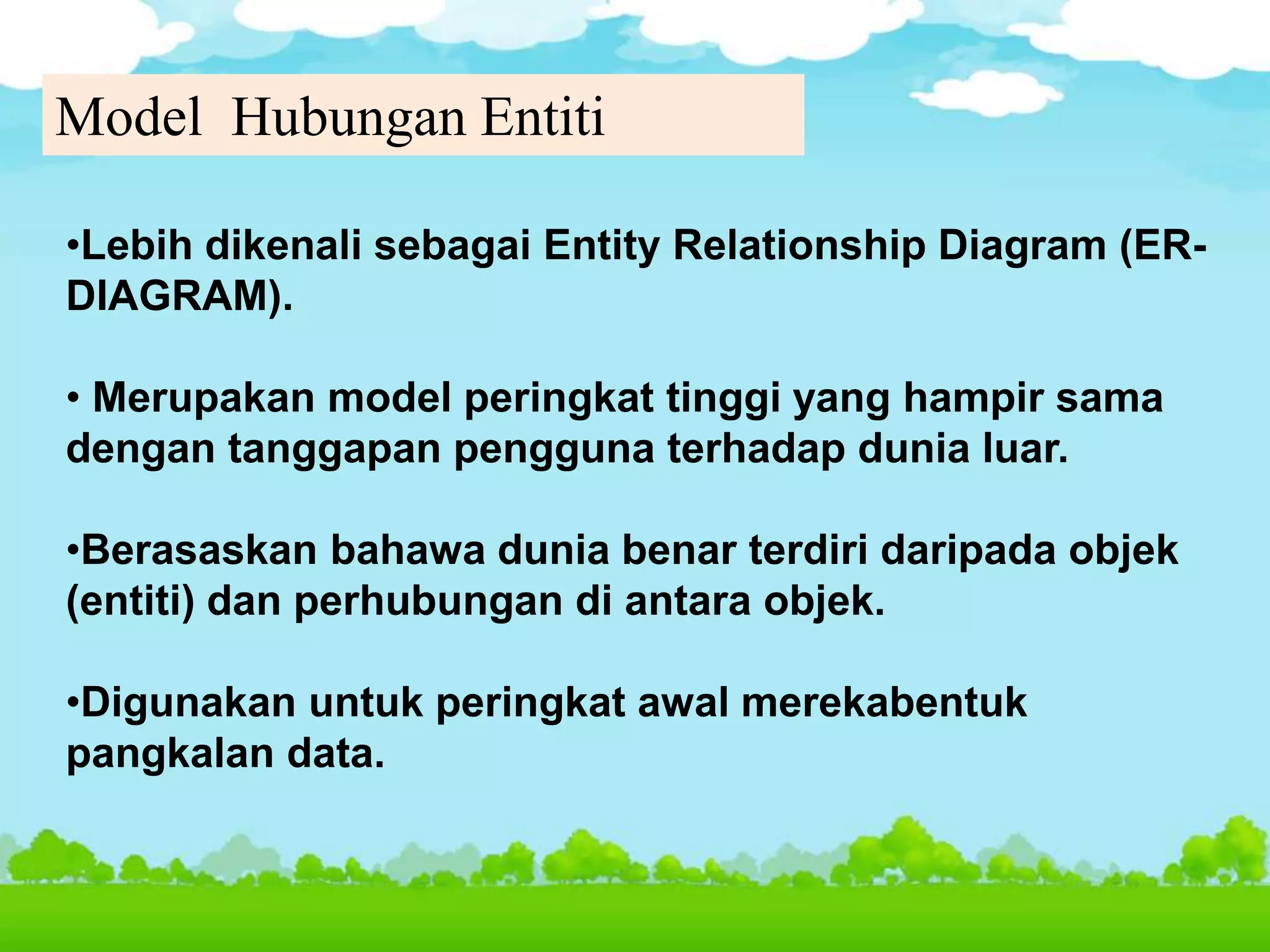Reka bentuk dan model pangkalan data | PPTX