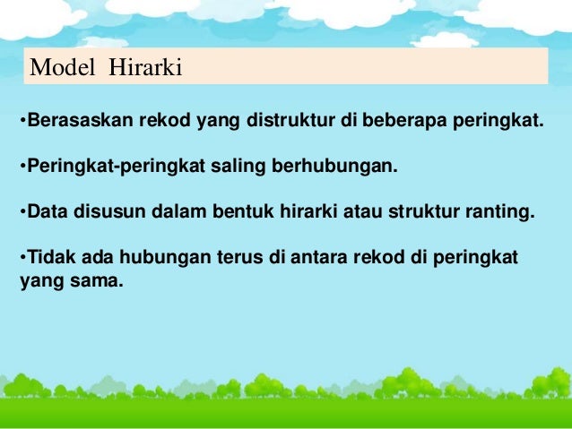 Reka bentuk dan model pangkalan data