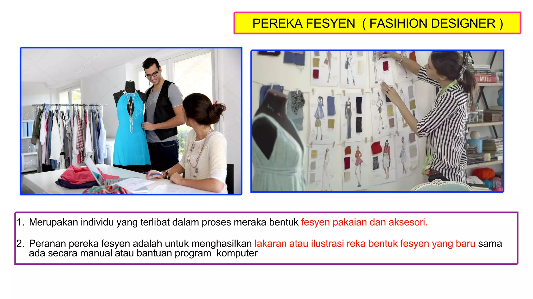 Reka bentuk fesyen rajeswari | PPT