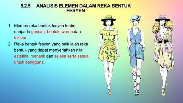 Reka bentuk fesyen rajeswari | PPT