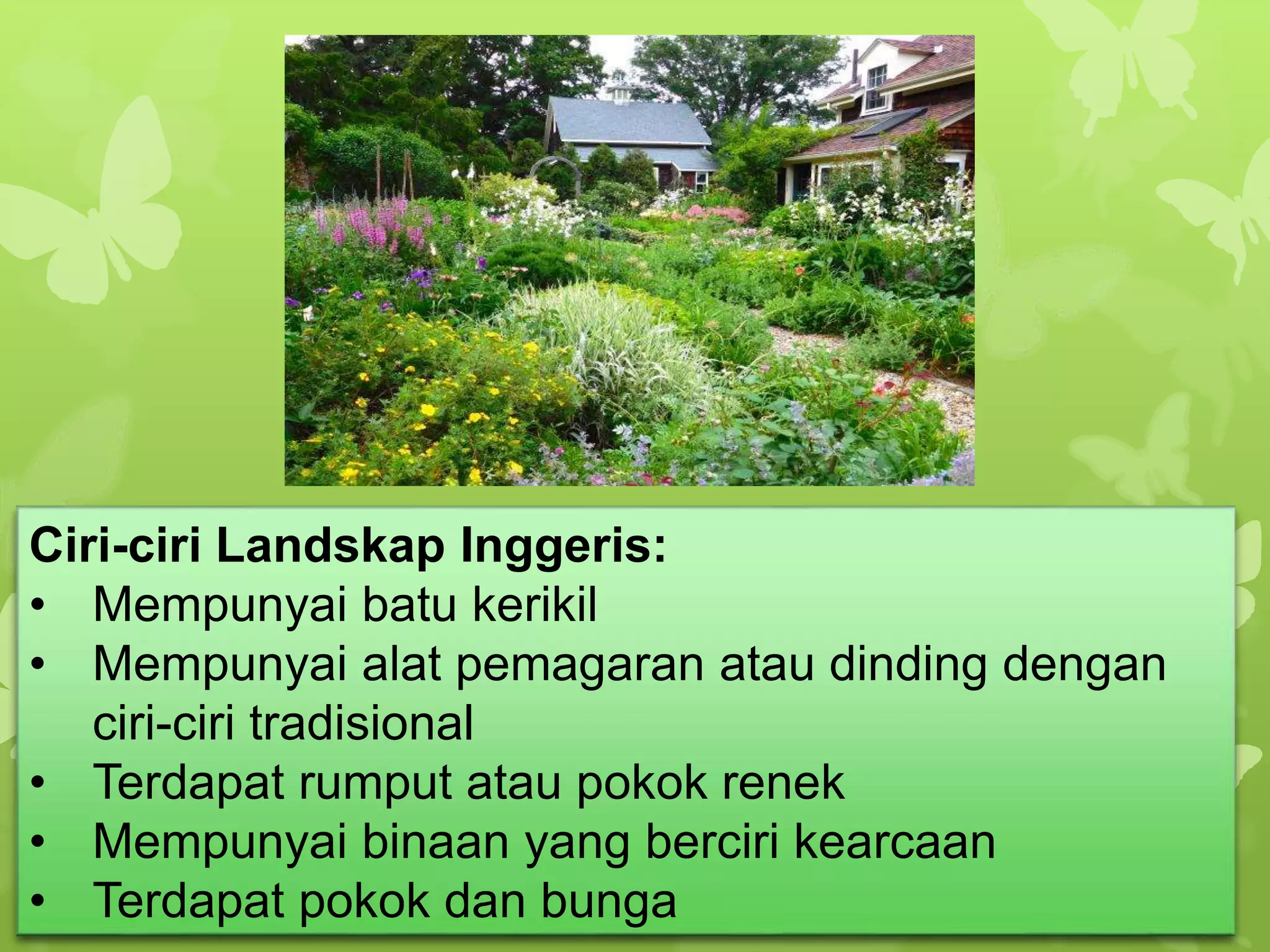 REKA BENTUK LANDSKAP PENDIDIKAN SENI VISUAL TINGKATAN 3 | PPTX