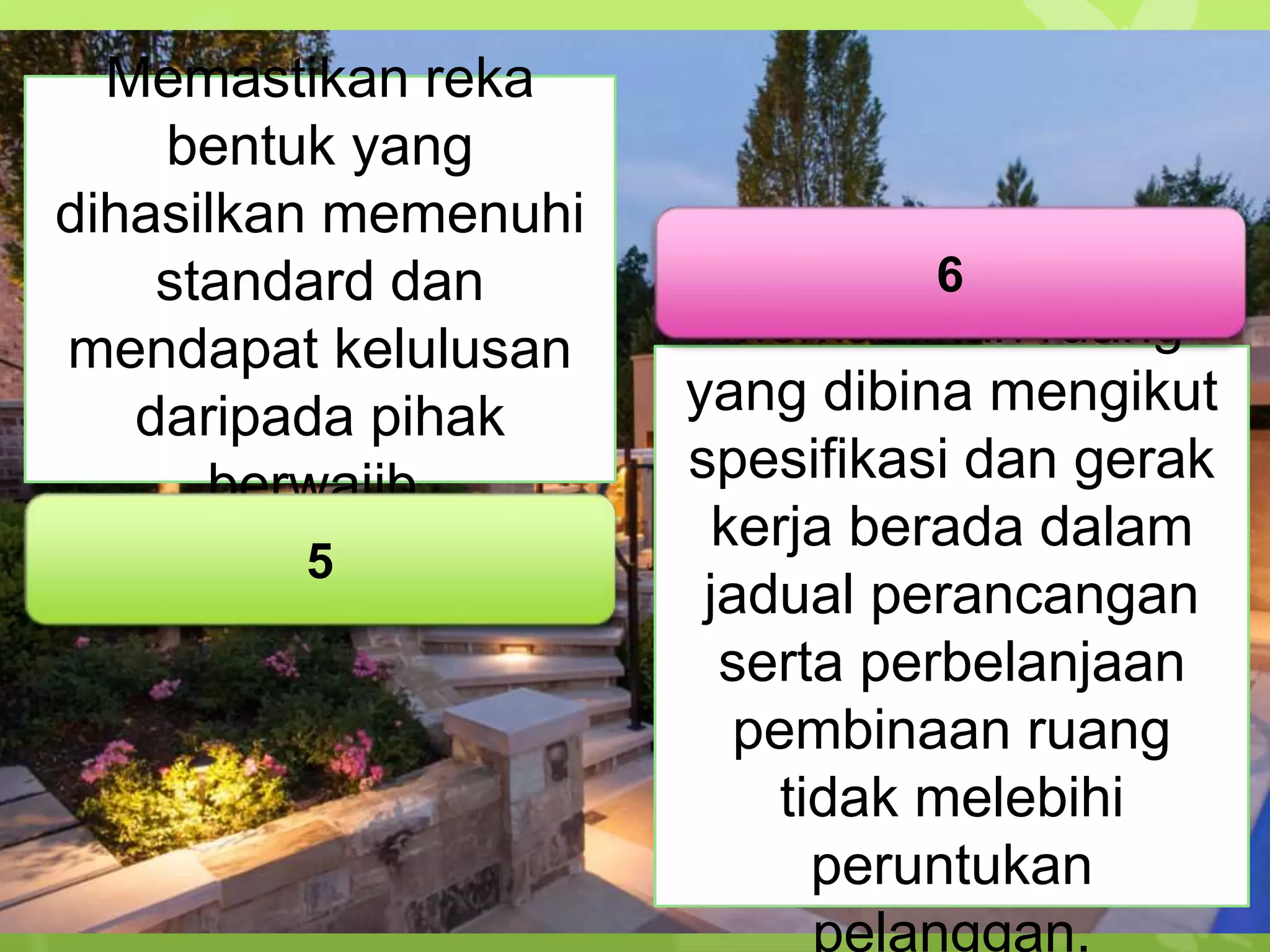 REKA BENTUK LANDSKAP PENDIDIKAN SENI VISUAL TINGKATAN 3 | PPTX
