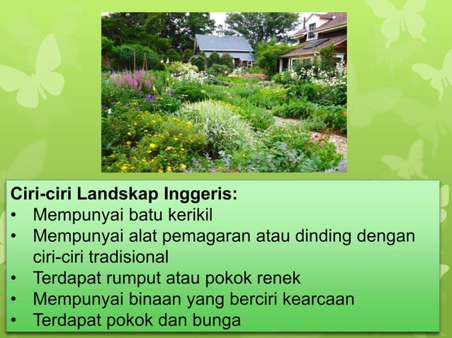 REKA BENTUK LANDSKAP PENDIDIKAN SENI VISUAL TINGKATAN 3 | PPTX