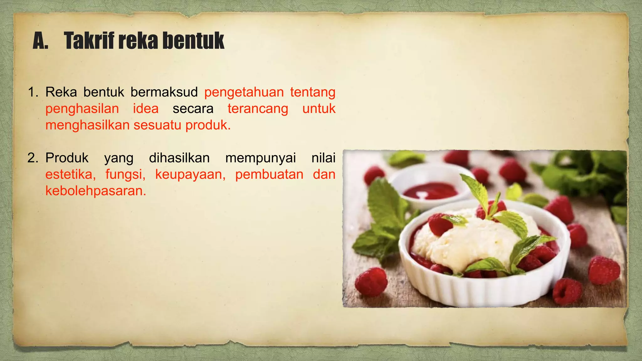 Reka bentuk makanan cikgu rajeswari | PPT