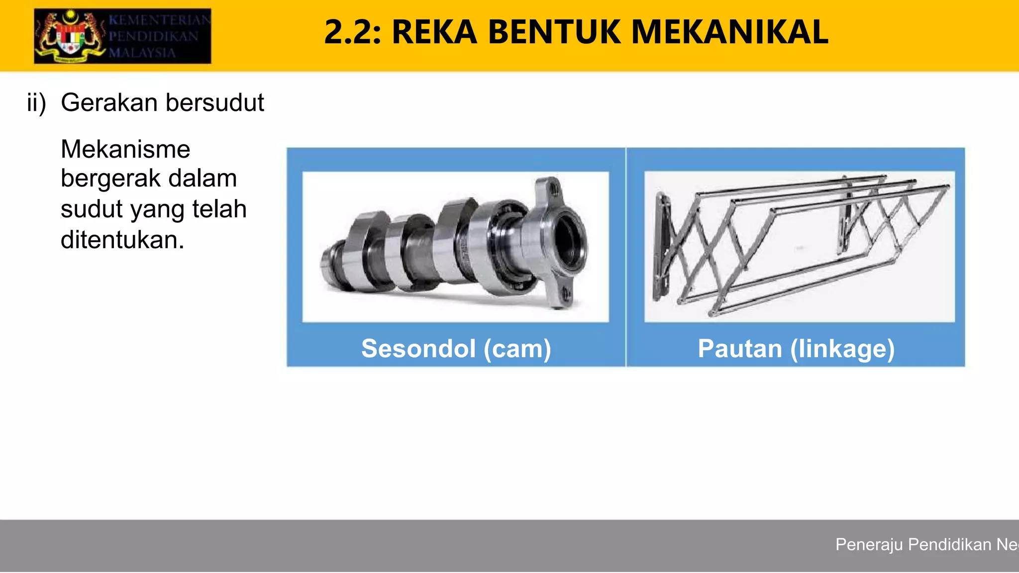 Reka bentuk mekanikal | PPTX