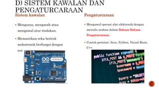 RBT Tingkatan 3 - Bab 1 - Reka Bentuk Mekatronik (Cikgu Ooi) | PPTX