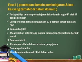 Reka bentuk pengajaran | PDF