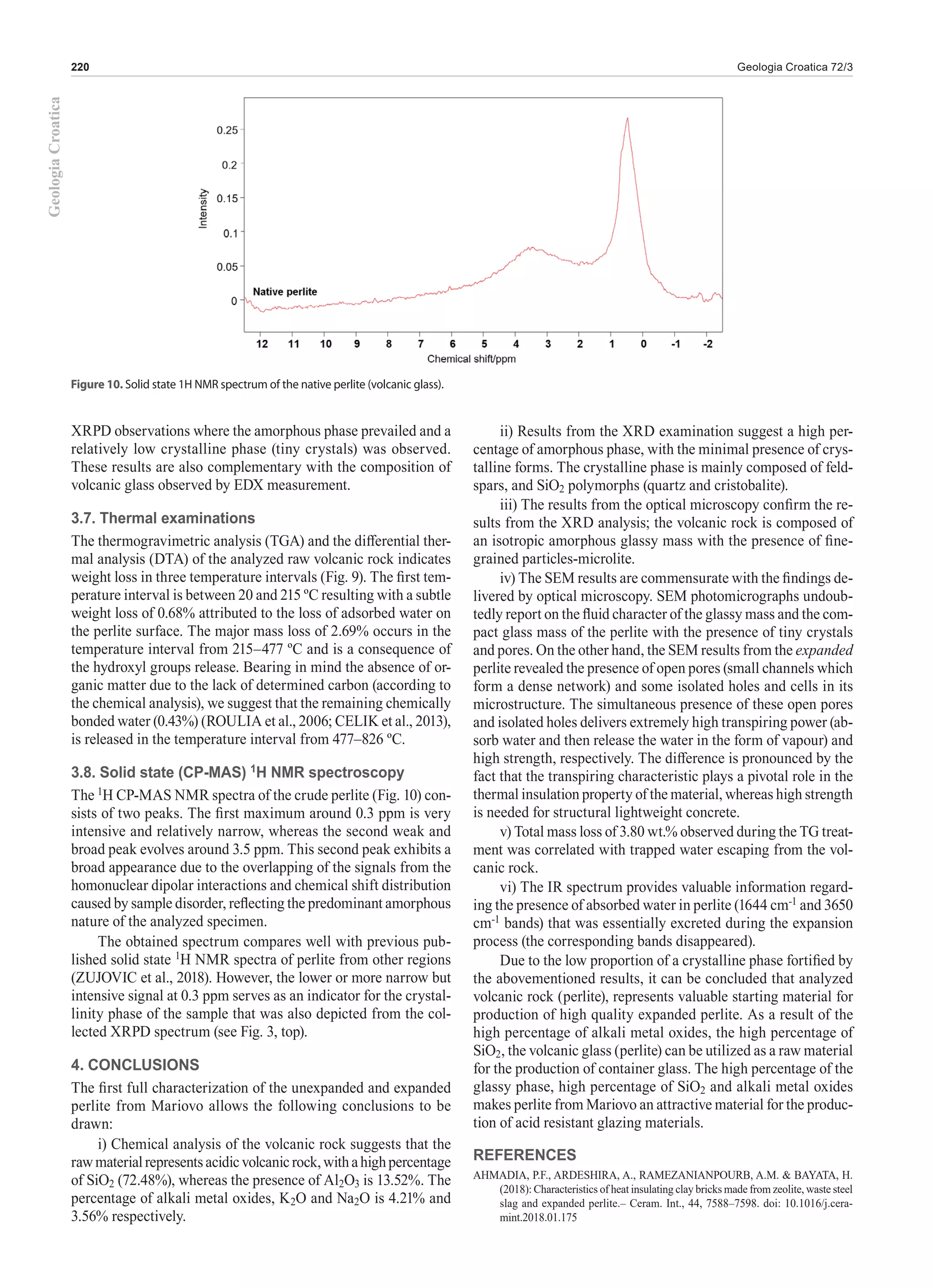 Chemical, mineralogical and structural features of native and expanded perlite | PDF
