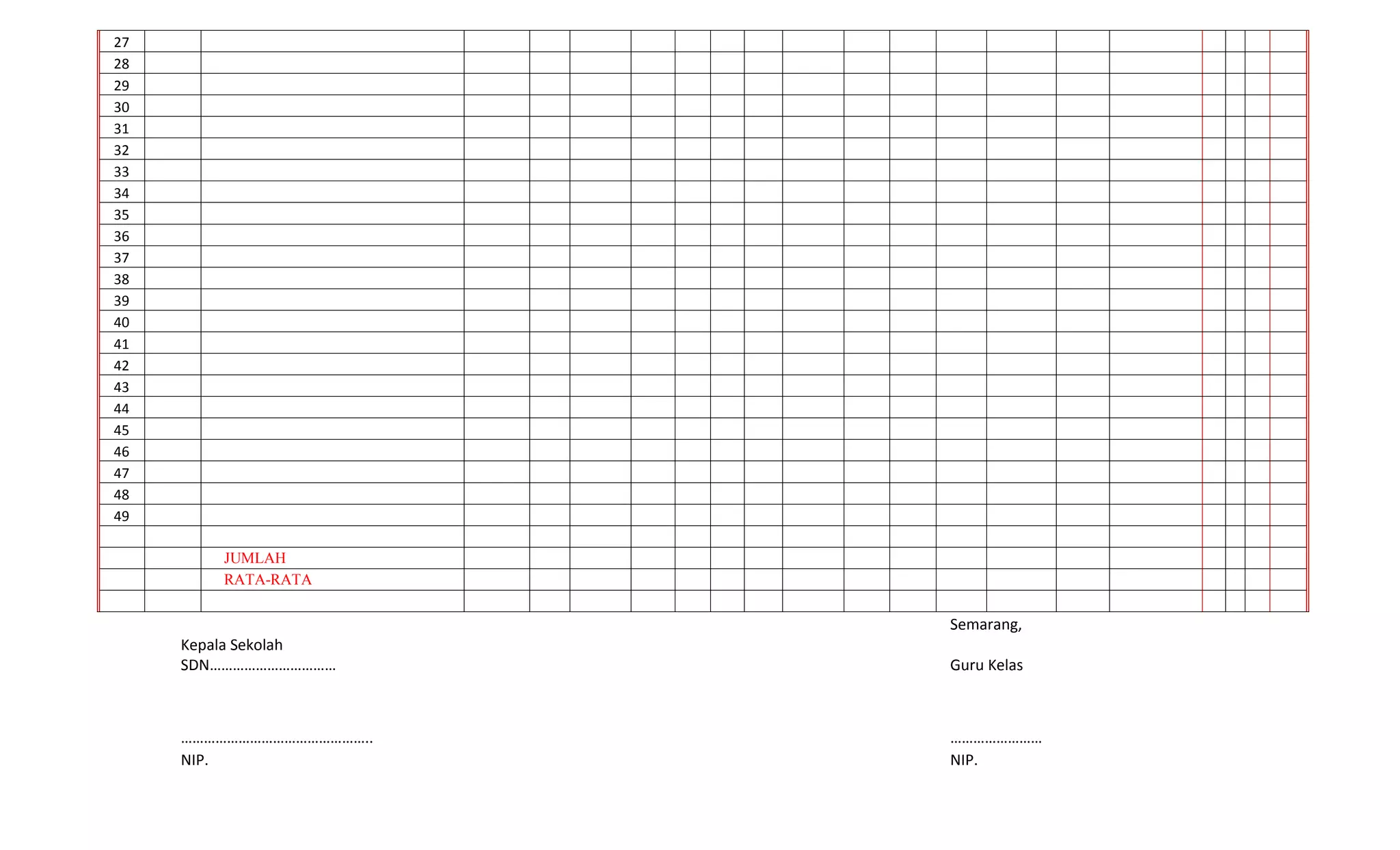 Rekapitulasi nilai-rapot-siswa1 | DOCX