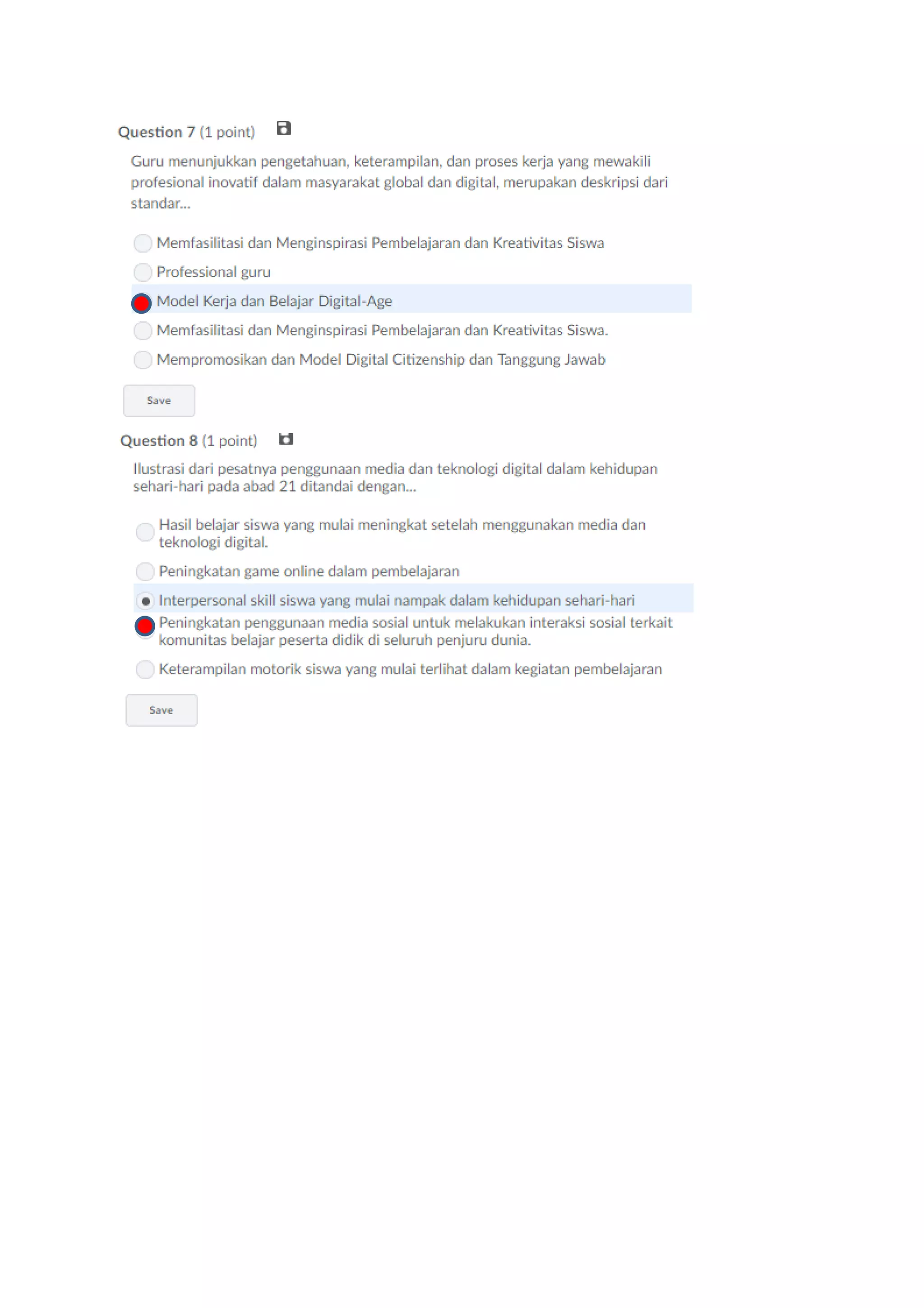 Rekap soal kompetensi pedagogi | PDF